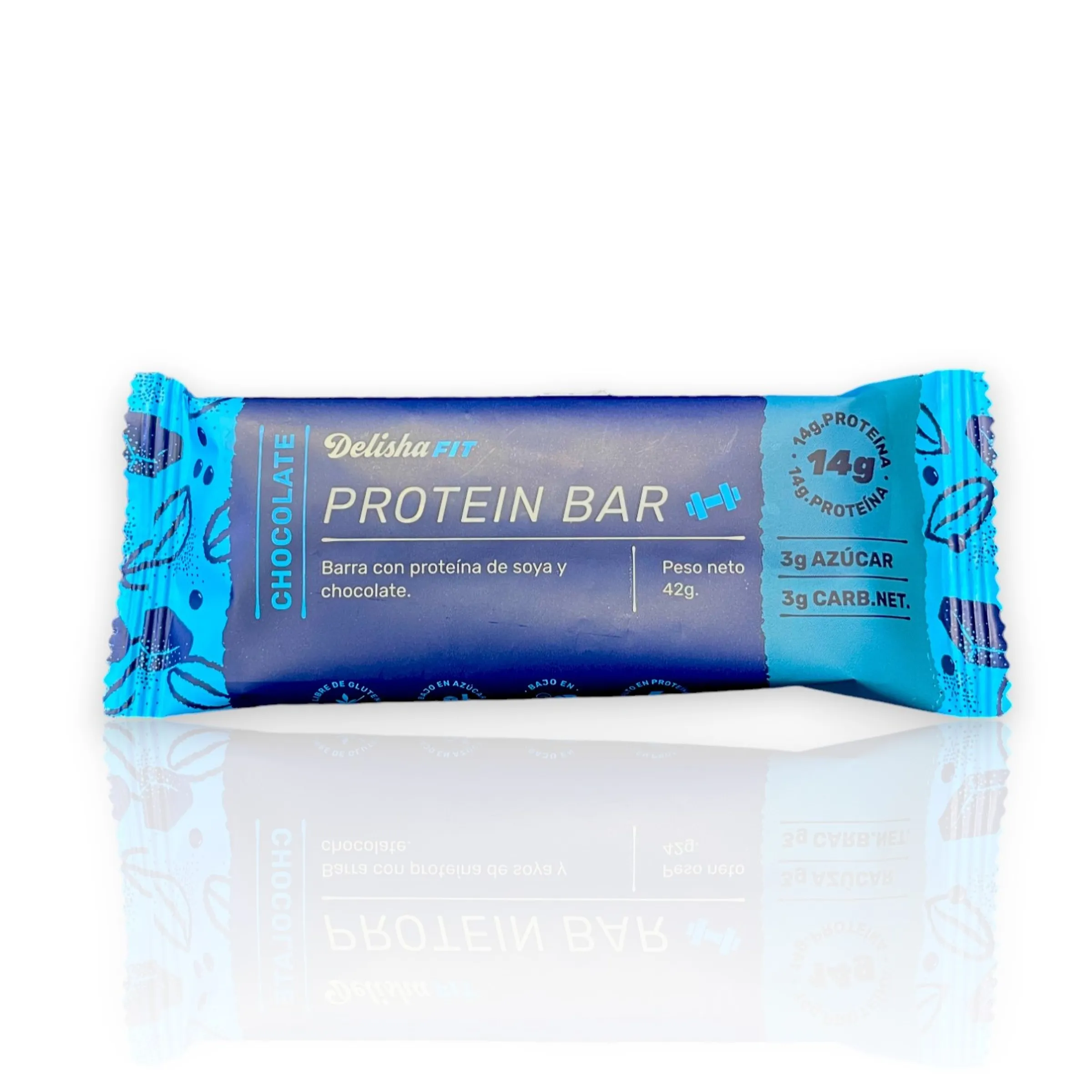 Protein Bar Chocolate x 42 gr - Delisha | Pastelería