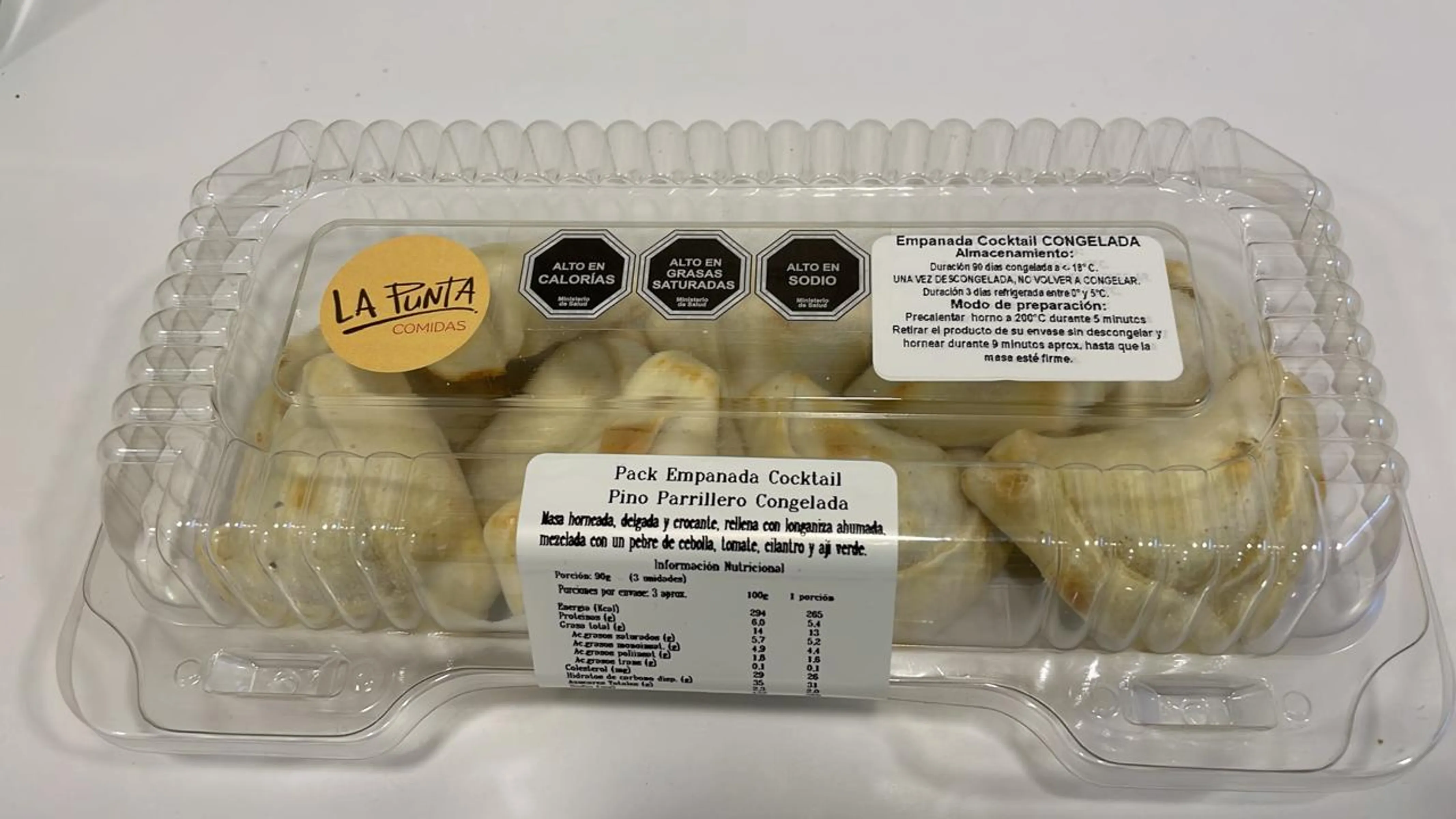 Empanadas parrilleras cocktail (10 unidades ) CONGELADAS - El secreto ...