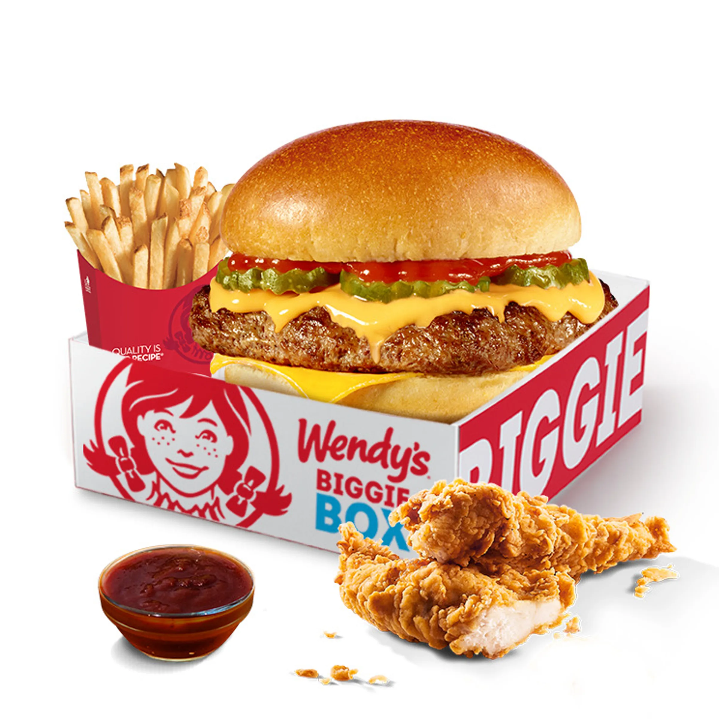 Biggie Box Tenders Cheddar Melt - Wendy's Chile - Calidad es Nuestra Receta