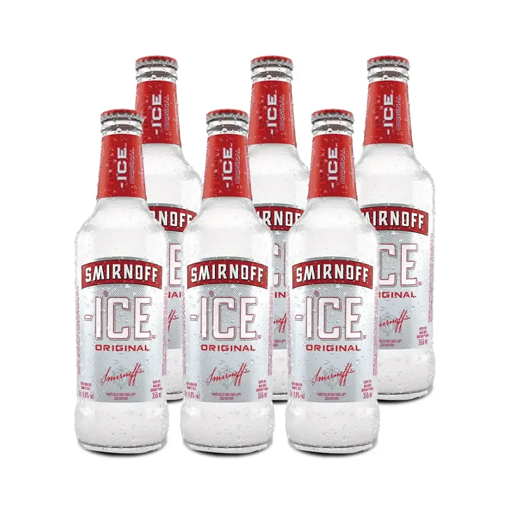 Pack 6 RTD Smirnoff Ice Red Bot 355 ml - Tambo | Cada vez más cerca