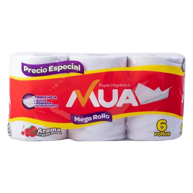 Papel higienico mua mega rollo x 6 unds precio especial - Supermercados ...