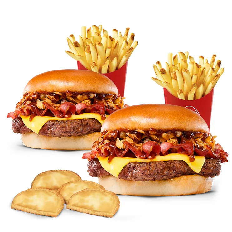 Duo Box Crispy BBQ Bacon - Wendy's Chile - Calidad es Nuestra Receta