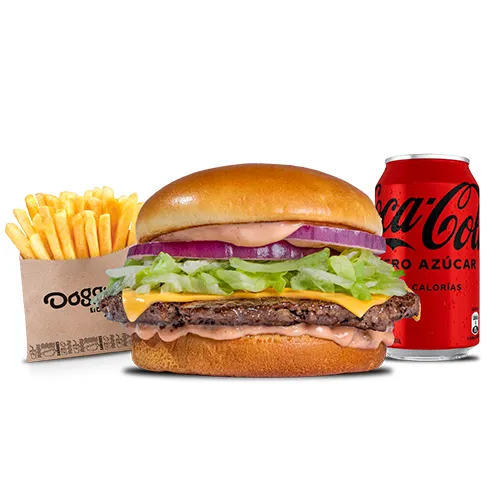 Combo Burger Big Smasher - En Doggis siempre te apañamos con el mejor ...