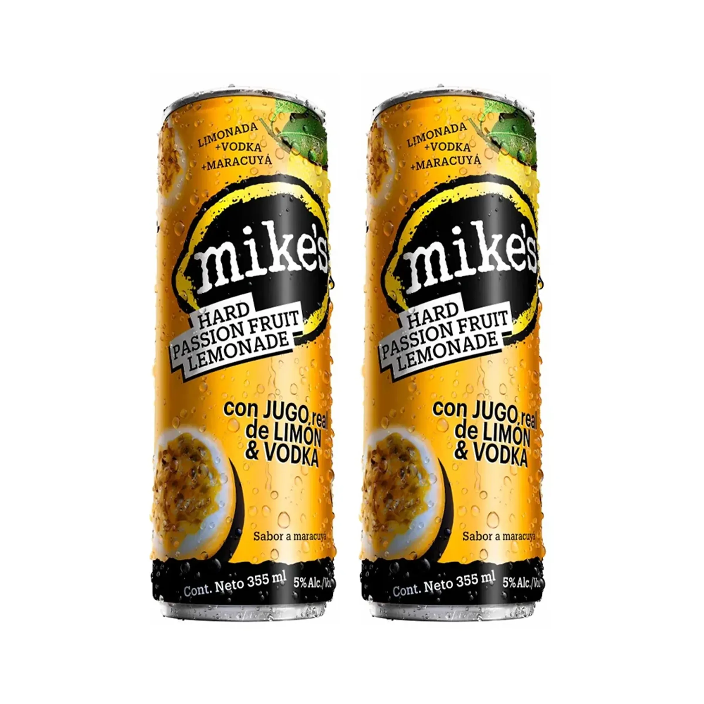 Pack (2 Mikes Passion Fruit Lemonade 355 ml) - Tambo | Cada vez más cerca