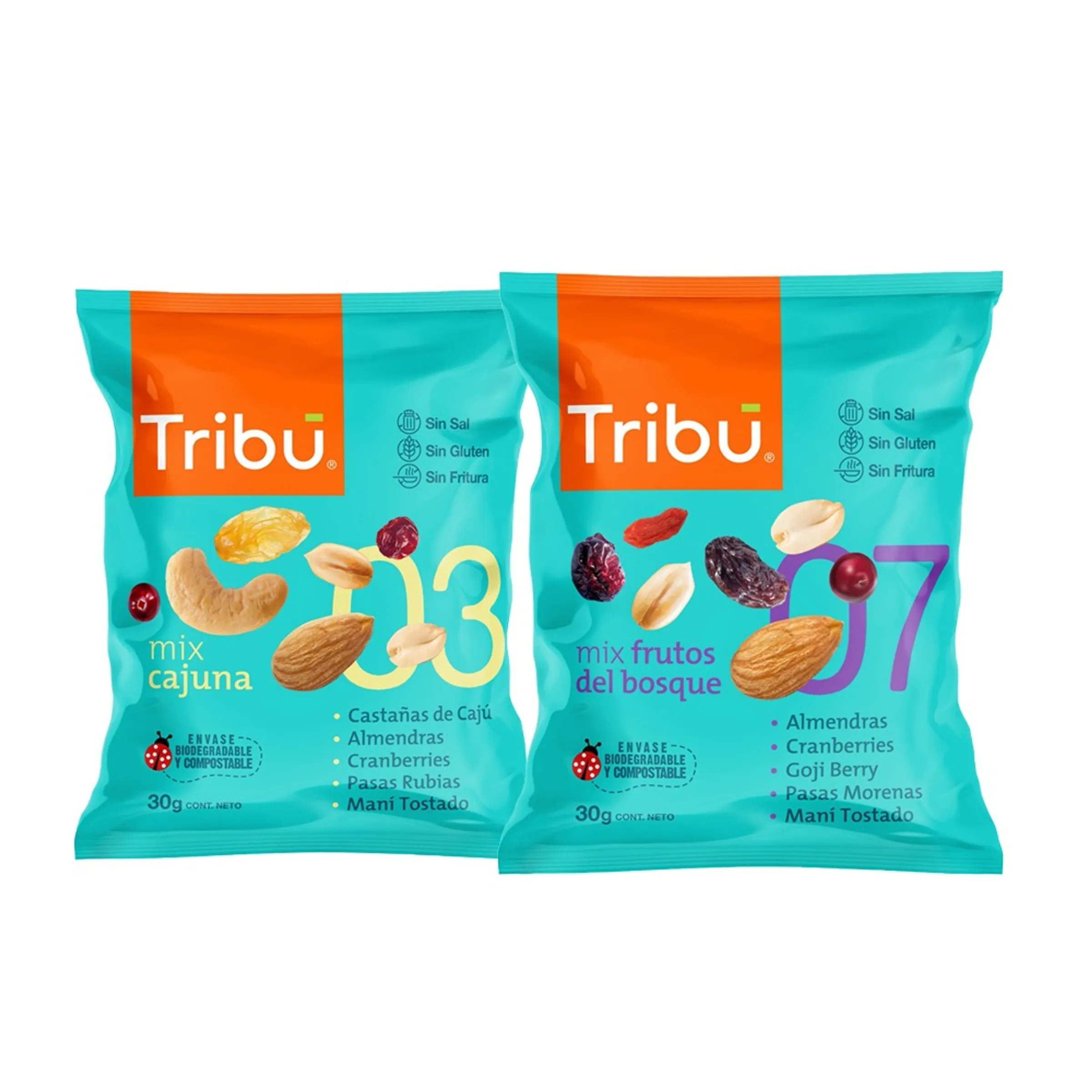 Frutos Secos Tribú 30g - Castaño - Desde 1933