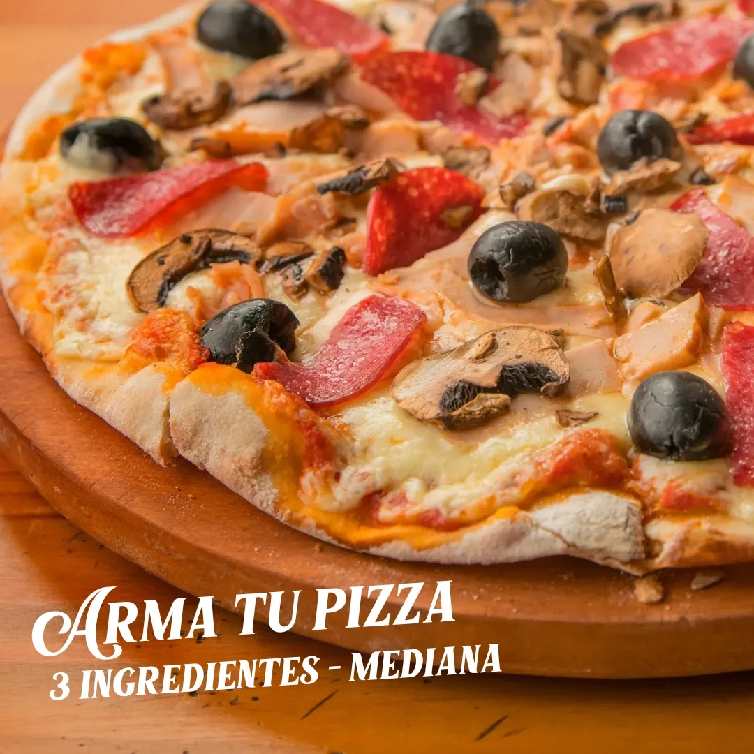 ARMA TU PIZZA FAMILIAR - Agostina Pizzas | Restaurant | Delivery