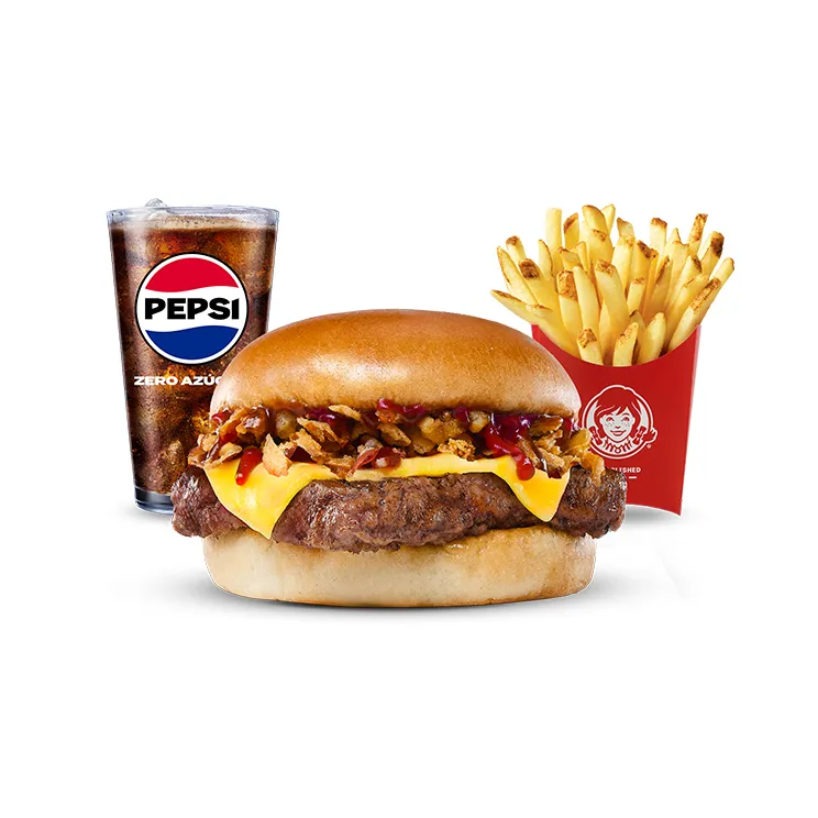 COMBO JR CRISPY CHEDDAR - Wendy's Chile - Calidad es Nuestra Receta