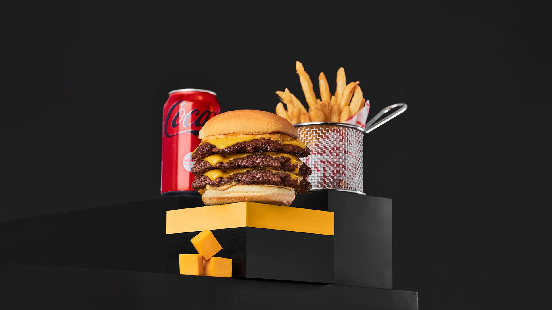 Combo Just Cheese Triple - Just Burger | La Burger más pop! smash ...