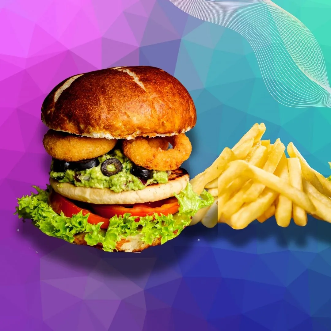(NEW) Burger Fantastic + Papas Fritas - Flavors | Pide online