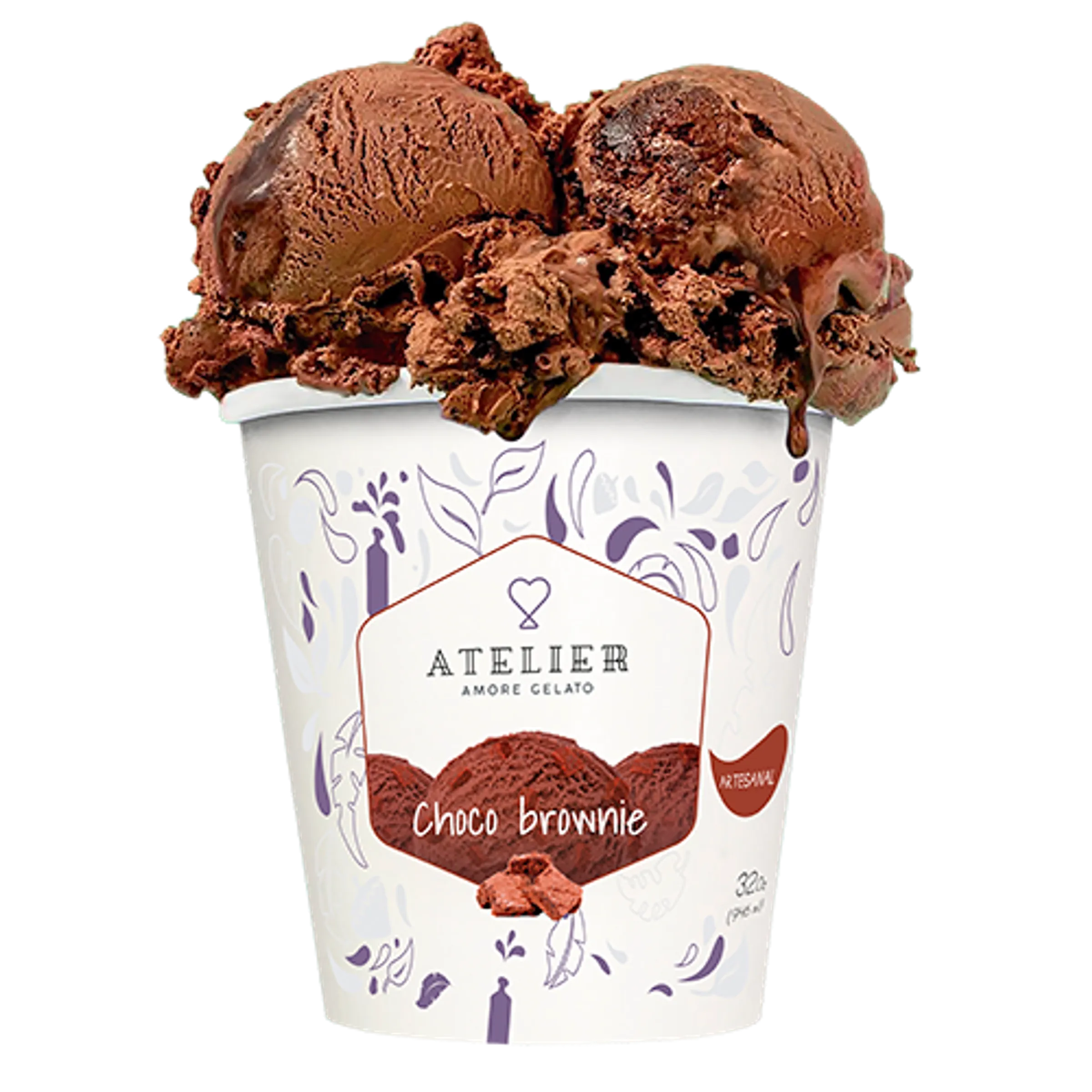 Helado Chocobrownie 1 Litro - La Casa del Alfajor | El que viene una ...