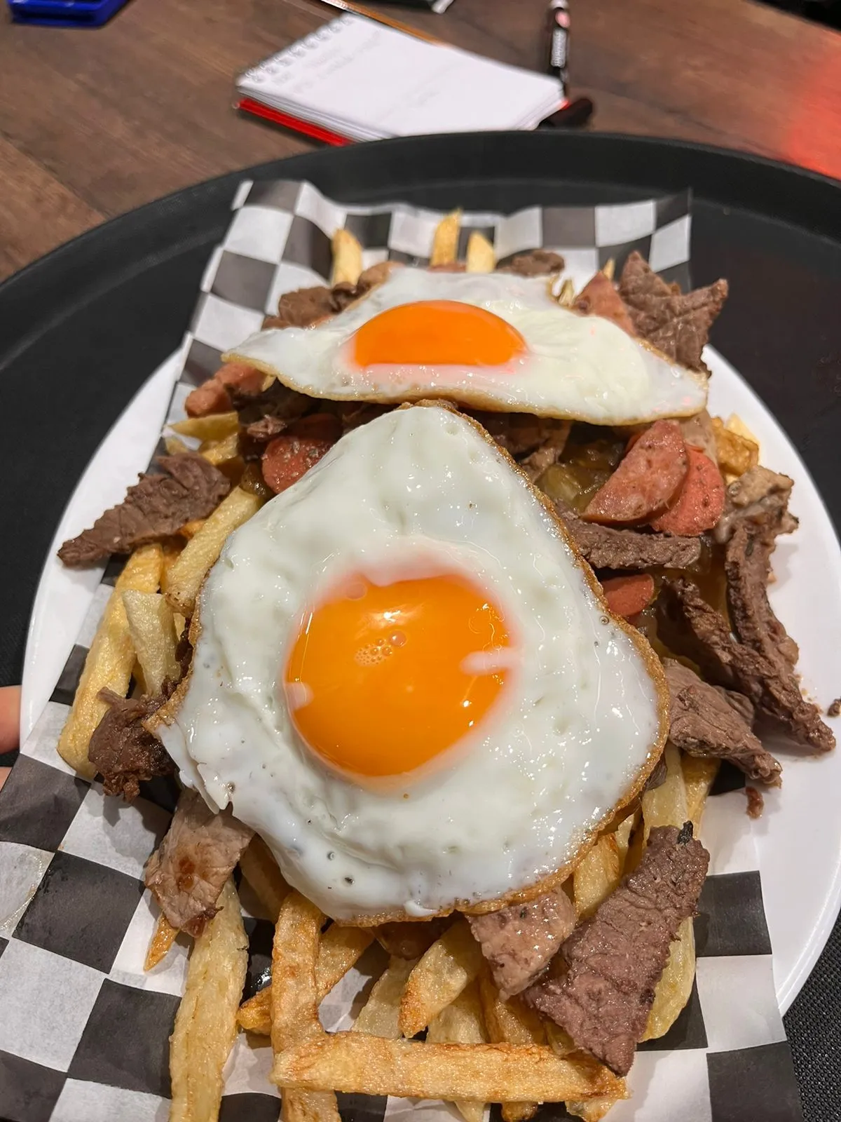 Chorrillana mediana - Conced Restobar | Papas fritas, completos y ...