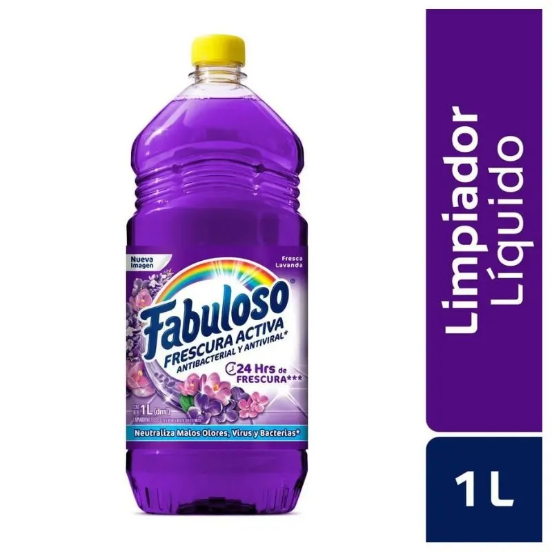 LIMPIADOR FABULOSO FRESCA LAVANDA 1000ML ANTIBACTERIAL - Supermercados ...