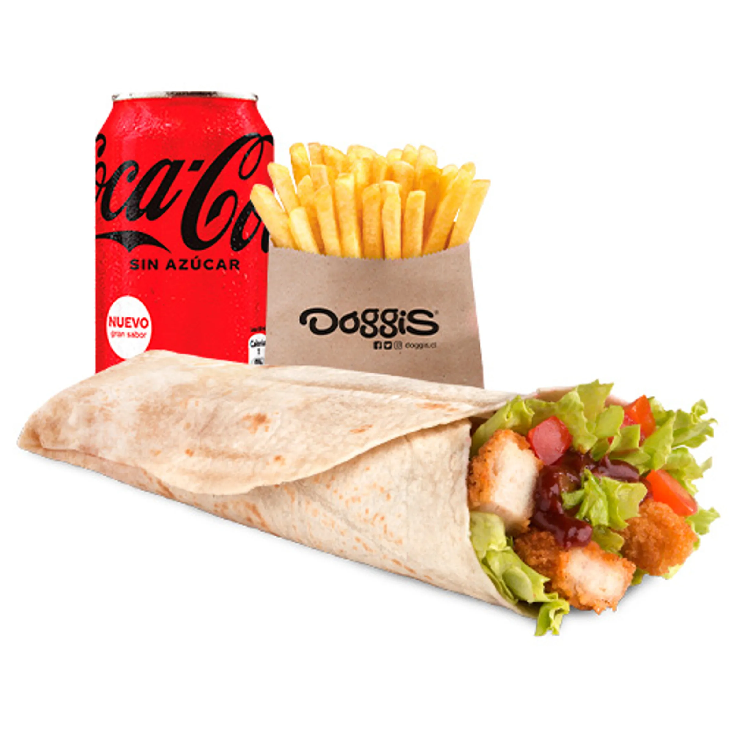 Combo Wrap - En Doggis siempre te apañamos con el mejor Hot Dog