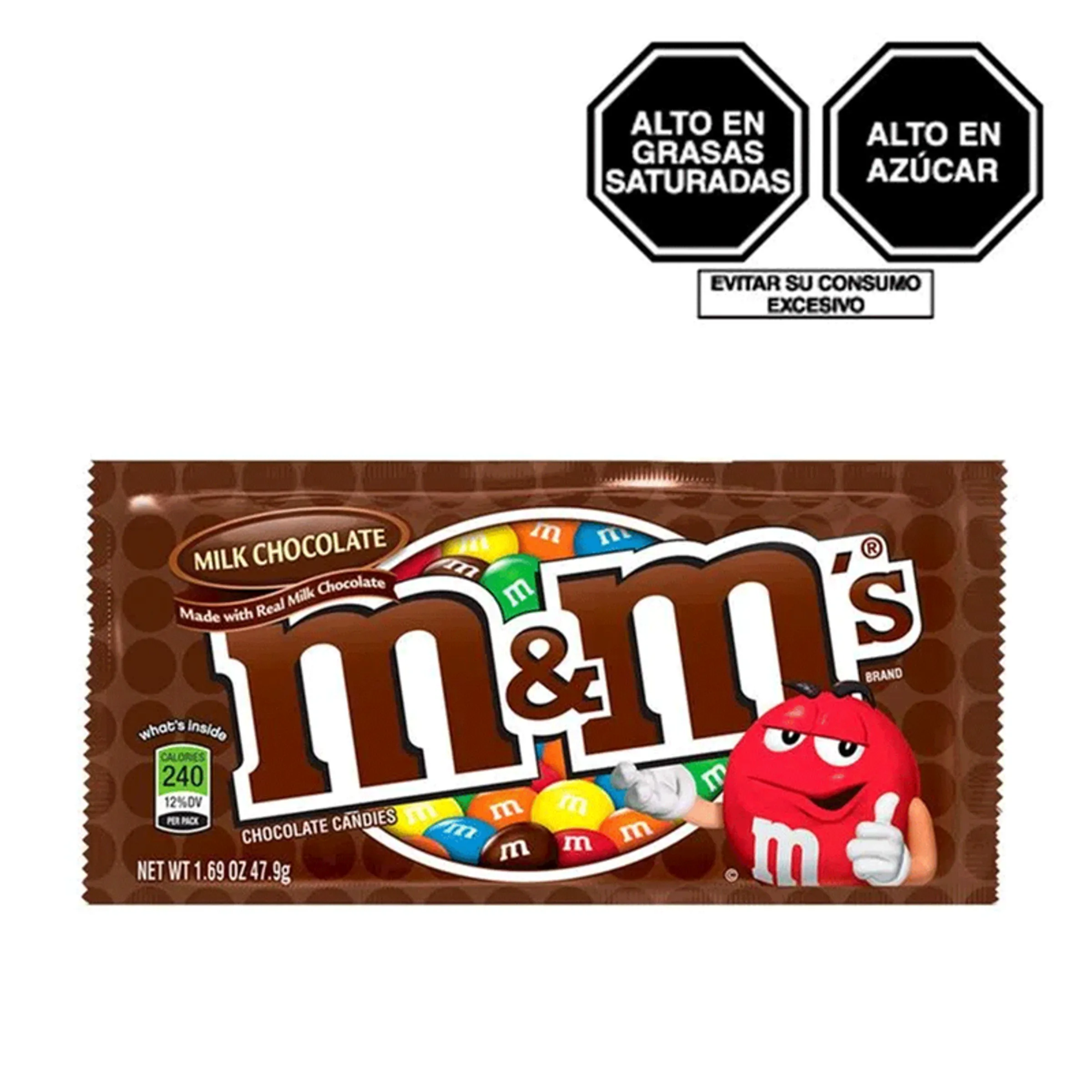 Chocolate M&M's Milk 47.9 g - Tambo | Cada vez más cerca