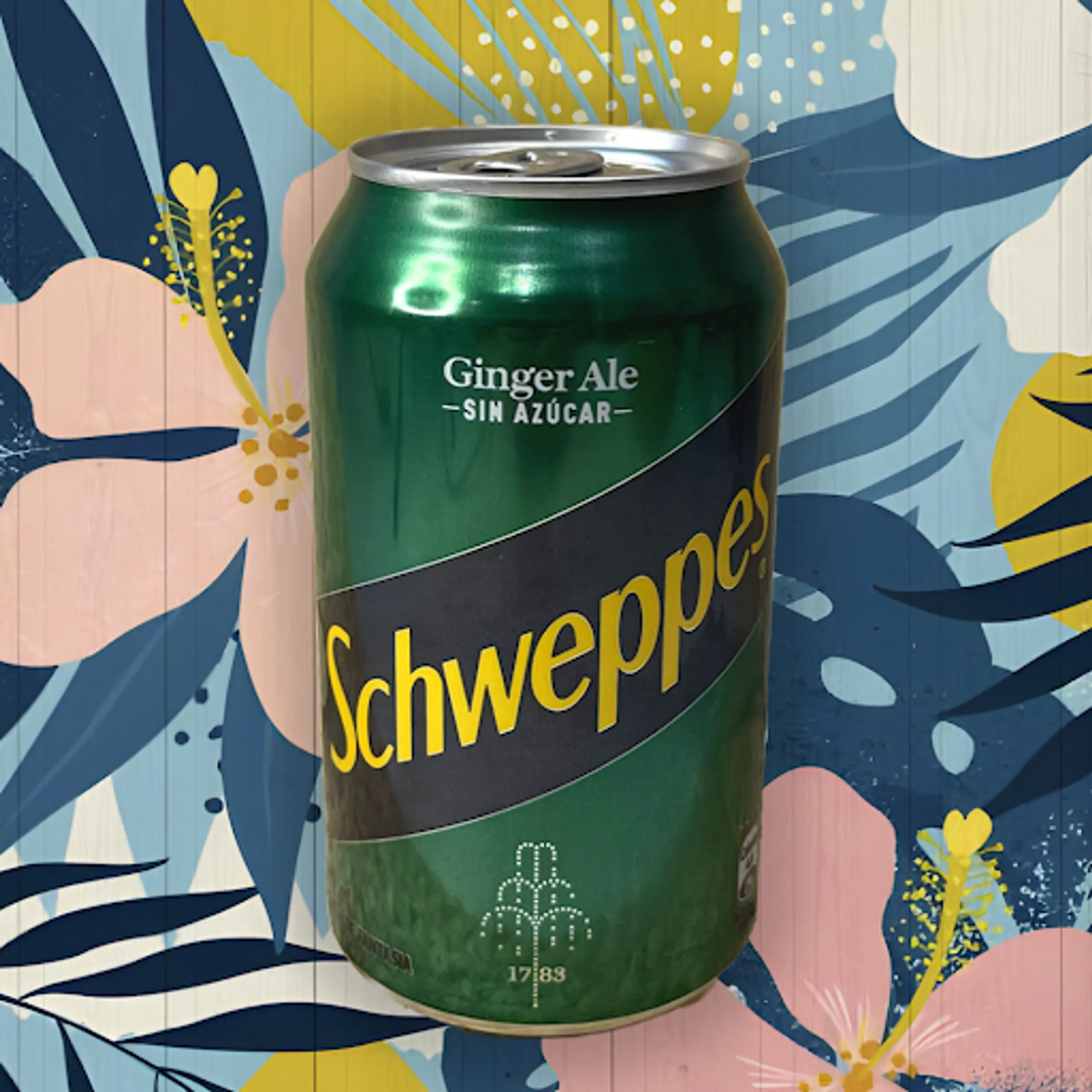 Schweppes Ginger Ale 350Ml Zero - LULUPOK | Pokebowls & Paraíso 🌺🌴🥗