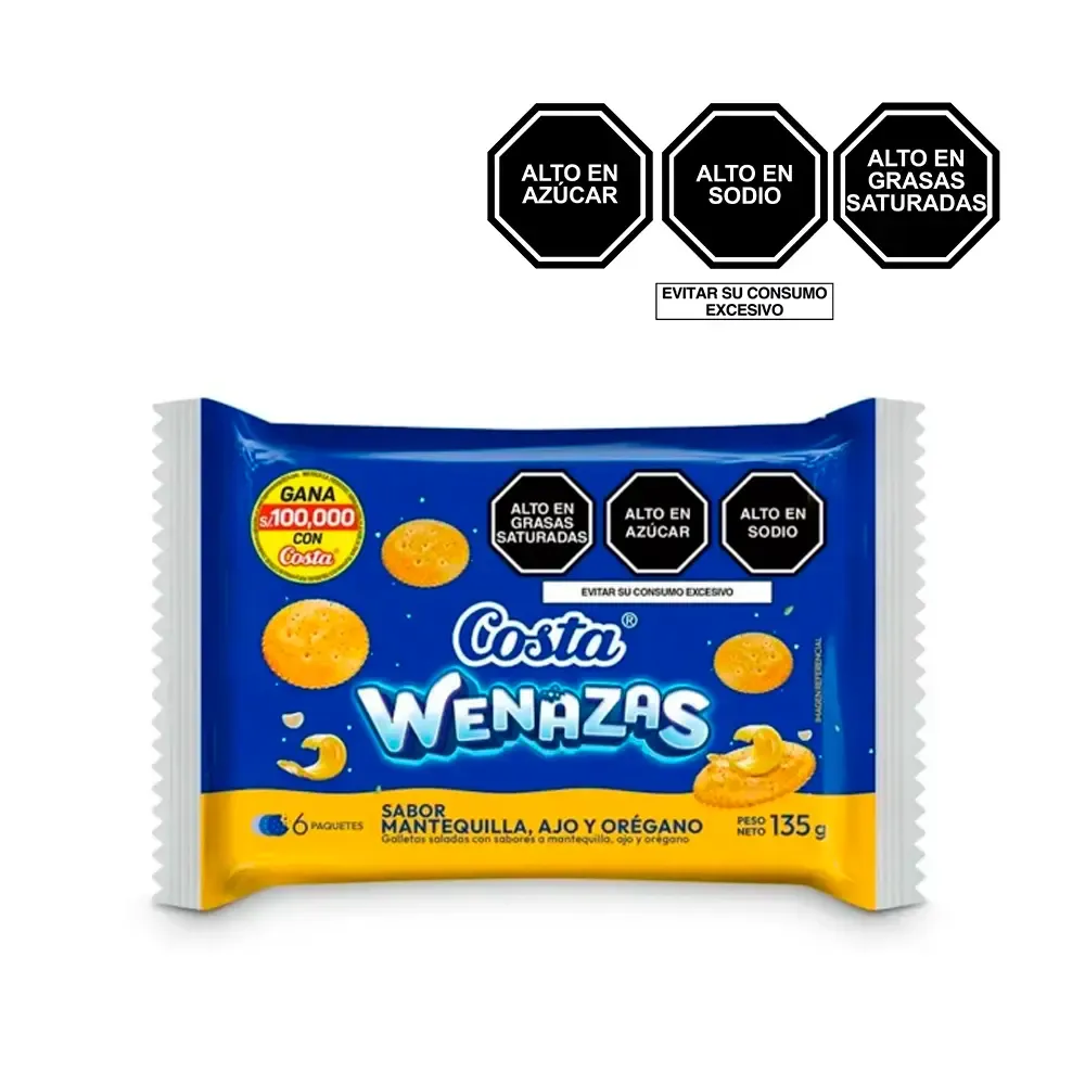 Galleta Costa Cracker Wenazas X 22.5 Gr - Tambo | Cada vez más cerca