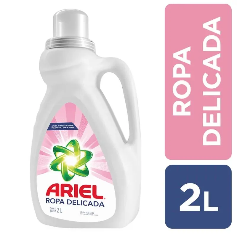 DETERGENTE LIQUIDO ARIEL 2000ML ROPA DELICADA - Supermercados La 80 ...