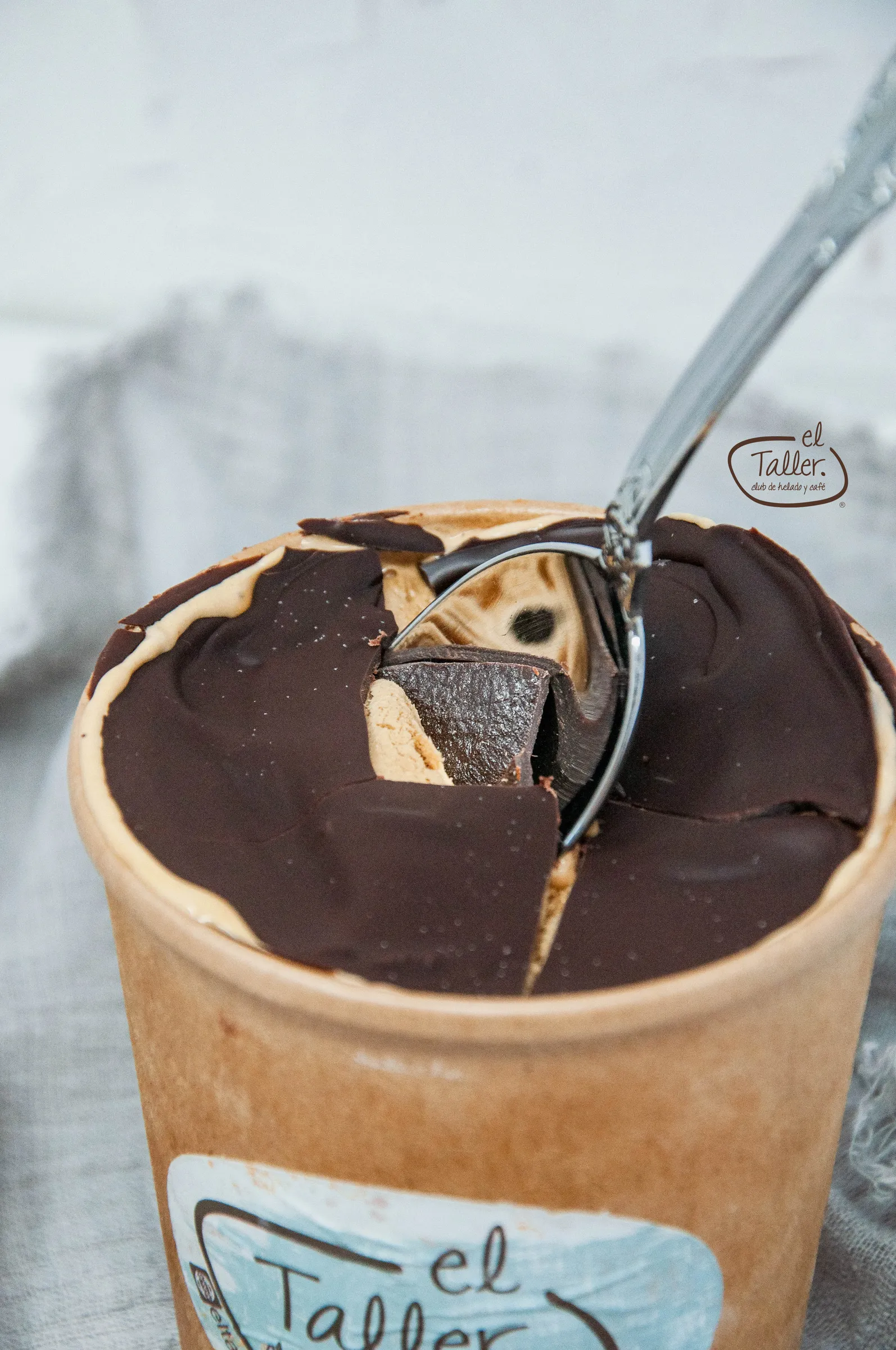 Helado Manjarate 475 ml - El Taller - Club de Helado y Café