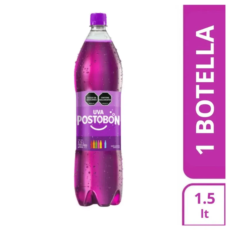 GASEOSA UVA POSTOBON 1500ML - Supermercados La 80 | Compra online