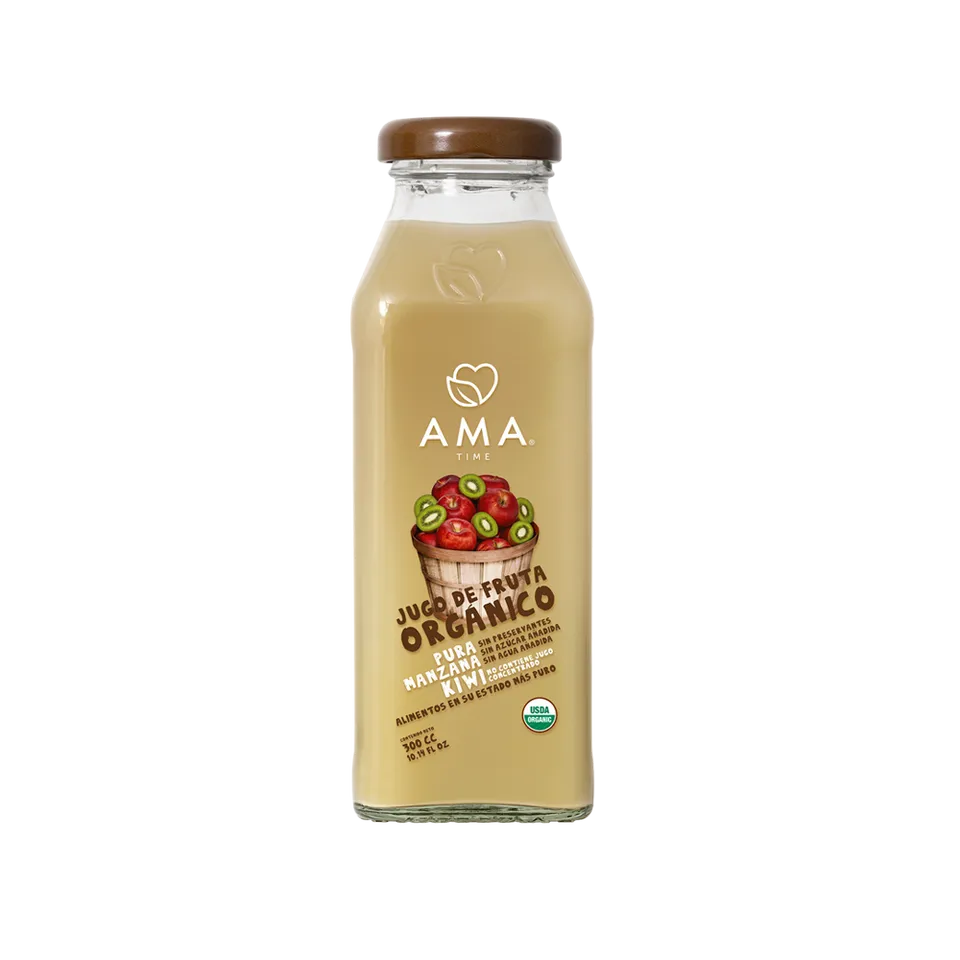 Jugo de Manzana Kiwi AMA 300ml - Street Wrap | Pide online