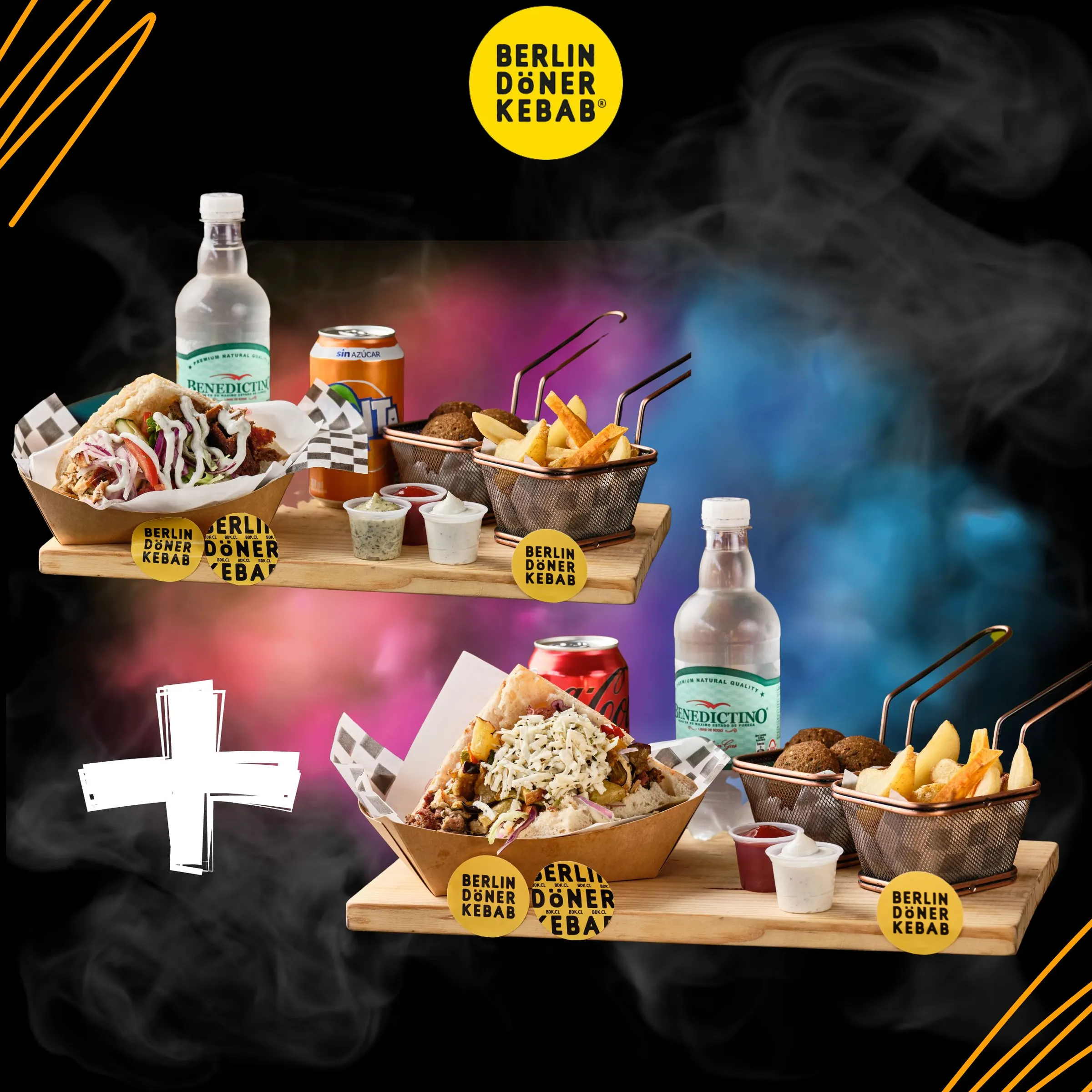 Combo Klassik Döner Mixto + Combo Premium Döner Pollo - Berlin Doner ...