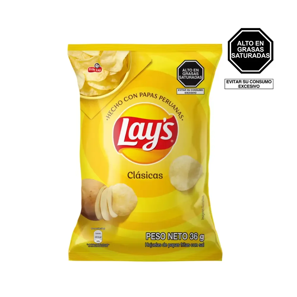 Papas Lays Clásicas 36g - Tambo | Cada vez más cerca