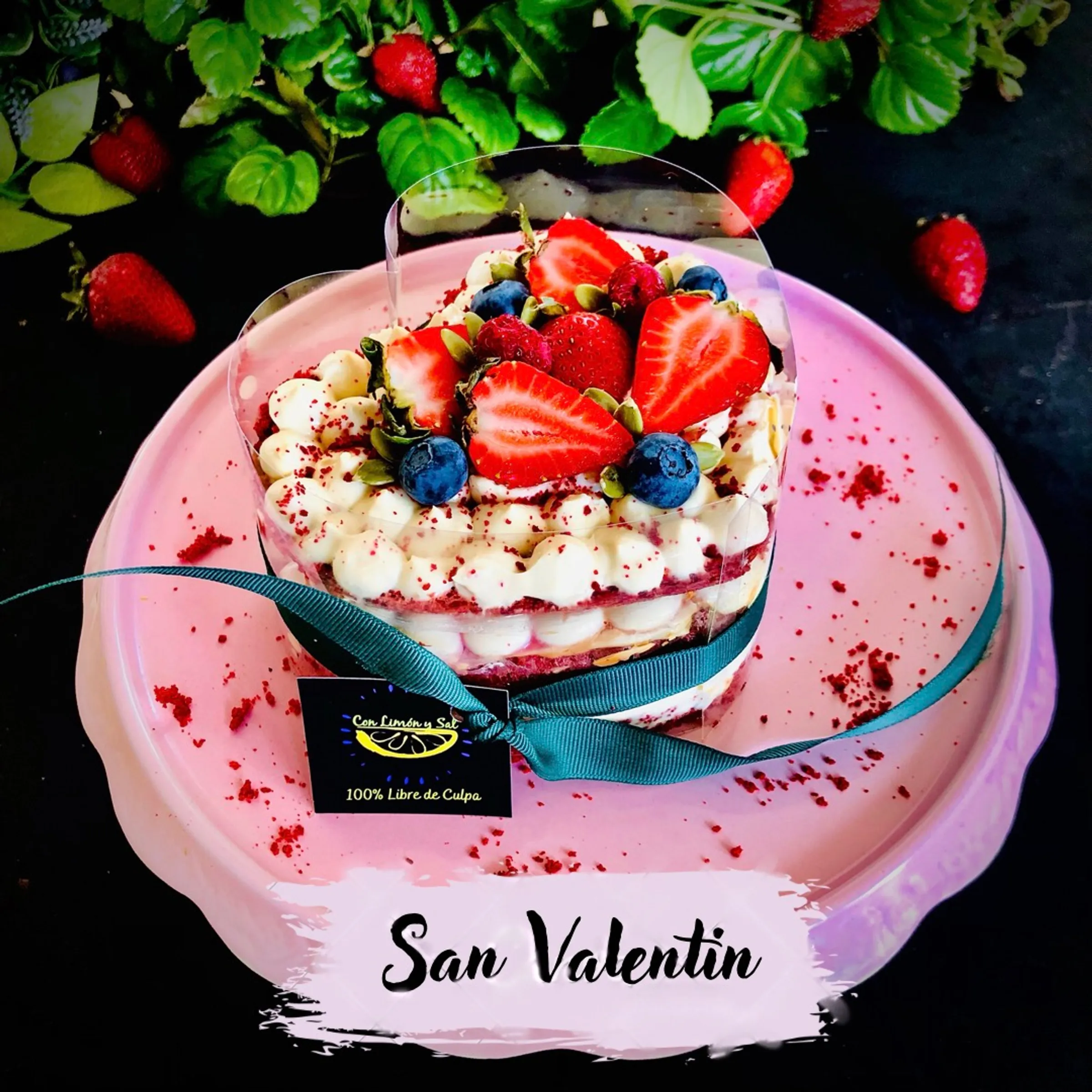 Torta Corazón - Rebelde Keto! Pastelería saludable