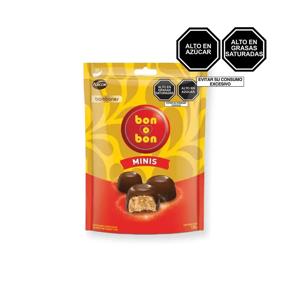 Chocolate Mini Bon O Bon Mani Doypack X 136 Gr - Tambo | Cada vez más cerca