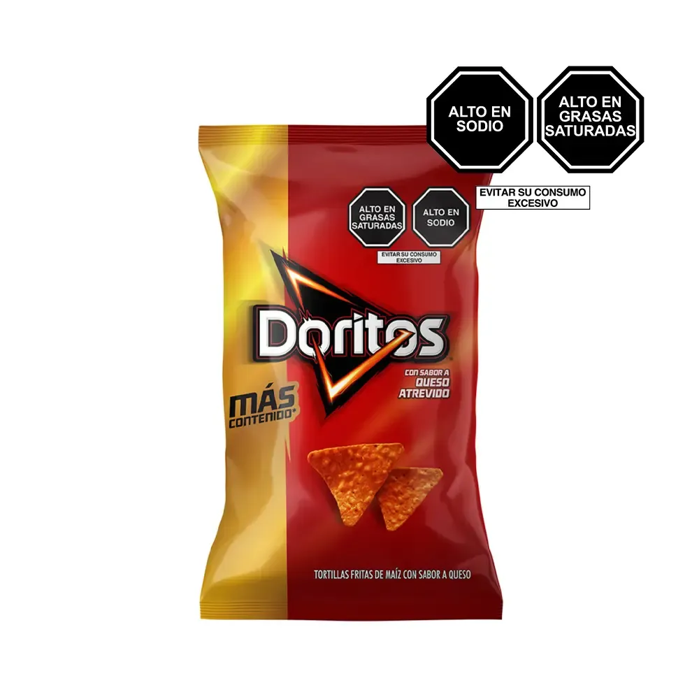 Doritos Queso Atrevido 45g - Tambo | Cada vez más cerca