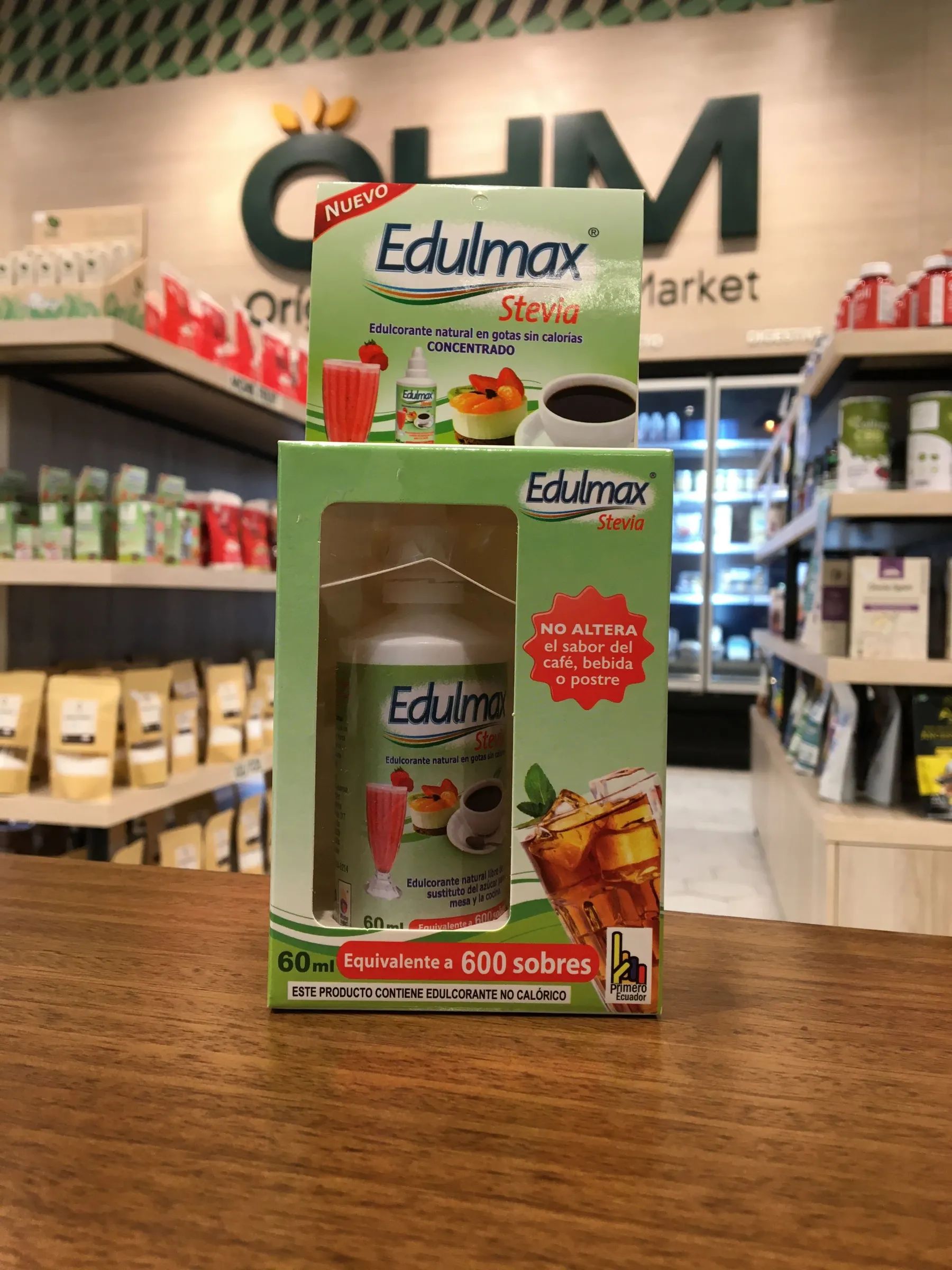 Edulmax stevia 60ml tesia - OHM Orígenes | Tienda Online