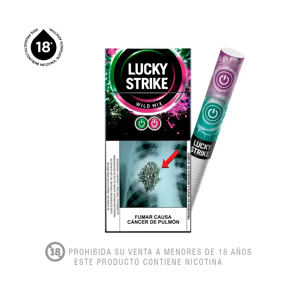 Cigarro Lucky Strike Wild Xl X 10 Und - Tambo | Cada vez más cerca