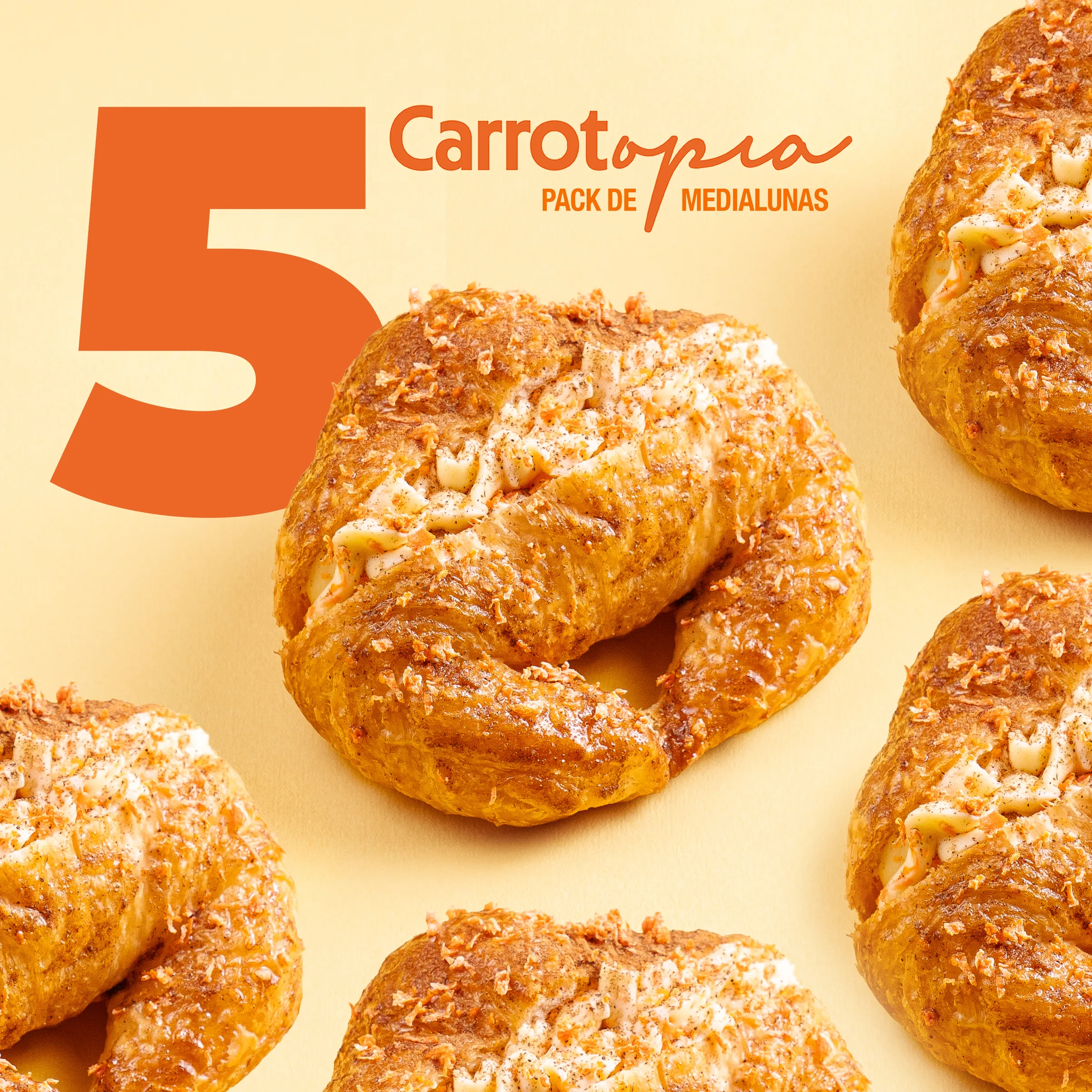Pack Medialuna Carrotopía 🍰🥕🥐 - Hojaldes - Medialunas Argentinas
