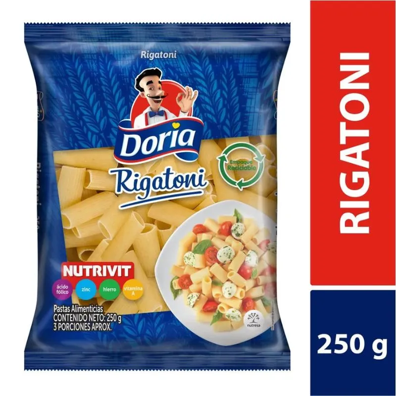 PASTAS DORIA RIGATONI 250G - Supermercados La 80 | Compra online
