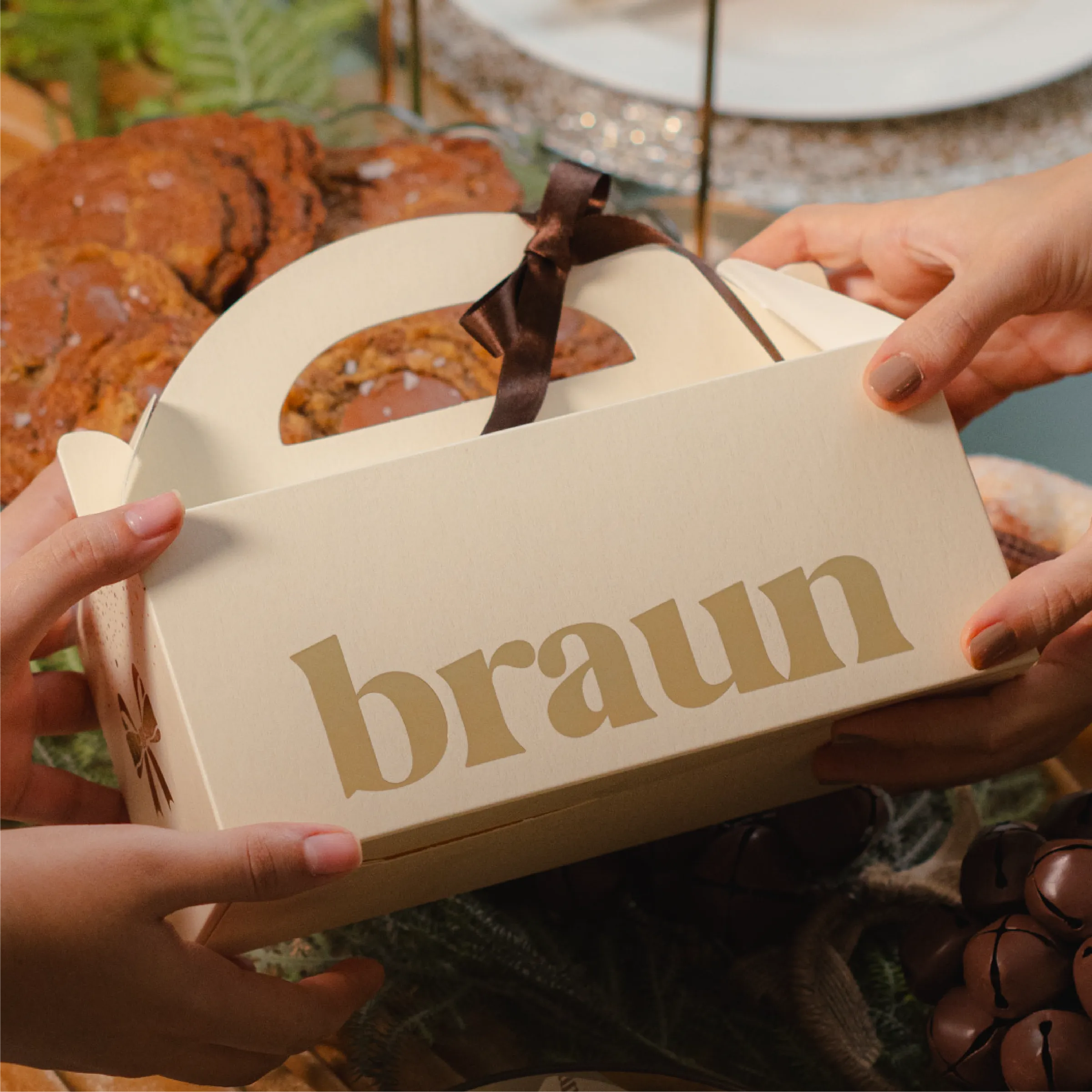Caja 6 x 5 Galletas - braun cookies | galletas & soft serve
