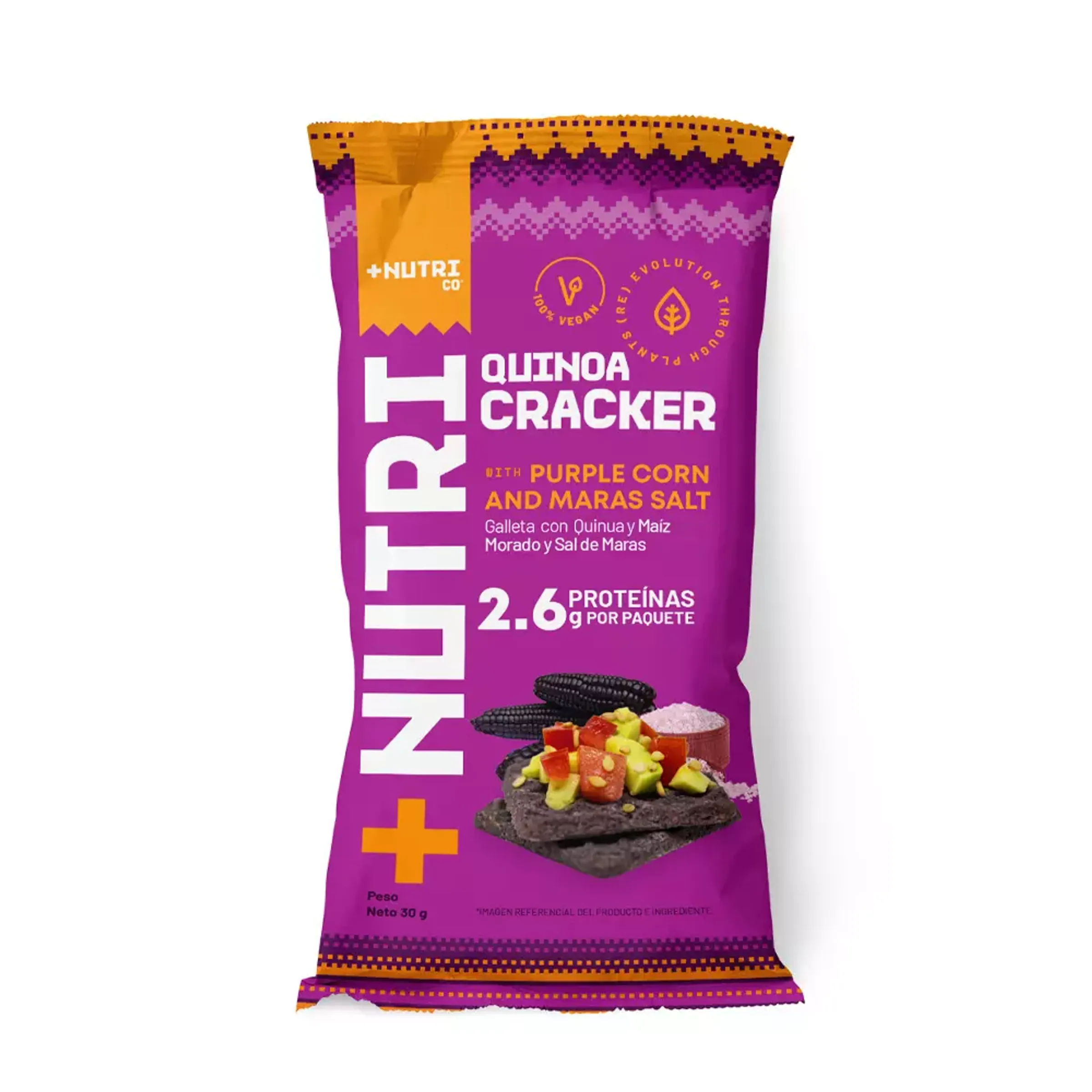 Galleta + Nutri Co Maiz Morado Y Sal De Maras x 30 Gr - Tambo | Cada vez más cerca