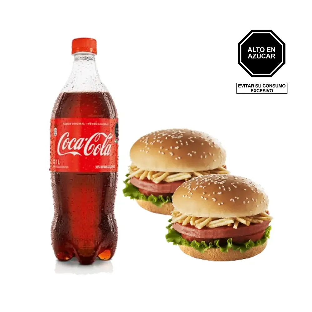 Pack (2 Pan Con Choriburguer + 1 Coca Cola x 1 Lt) - Tambo | Cada vez ...