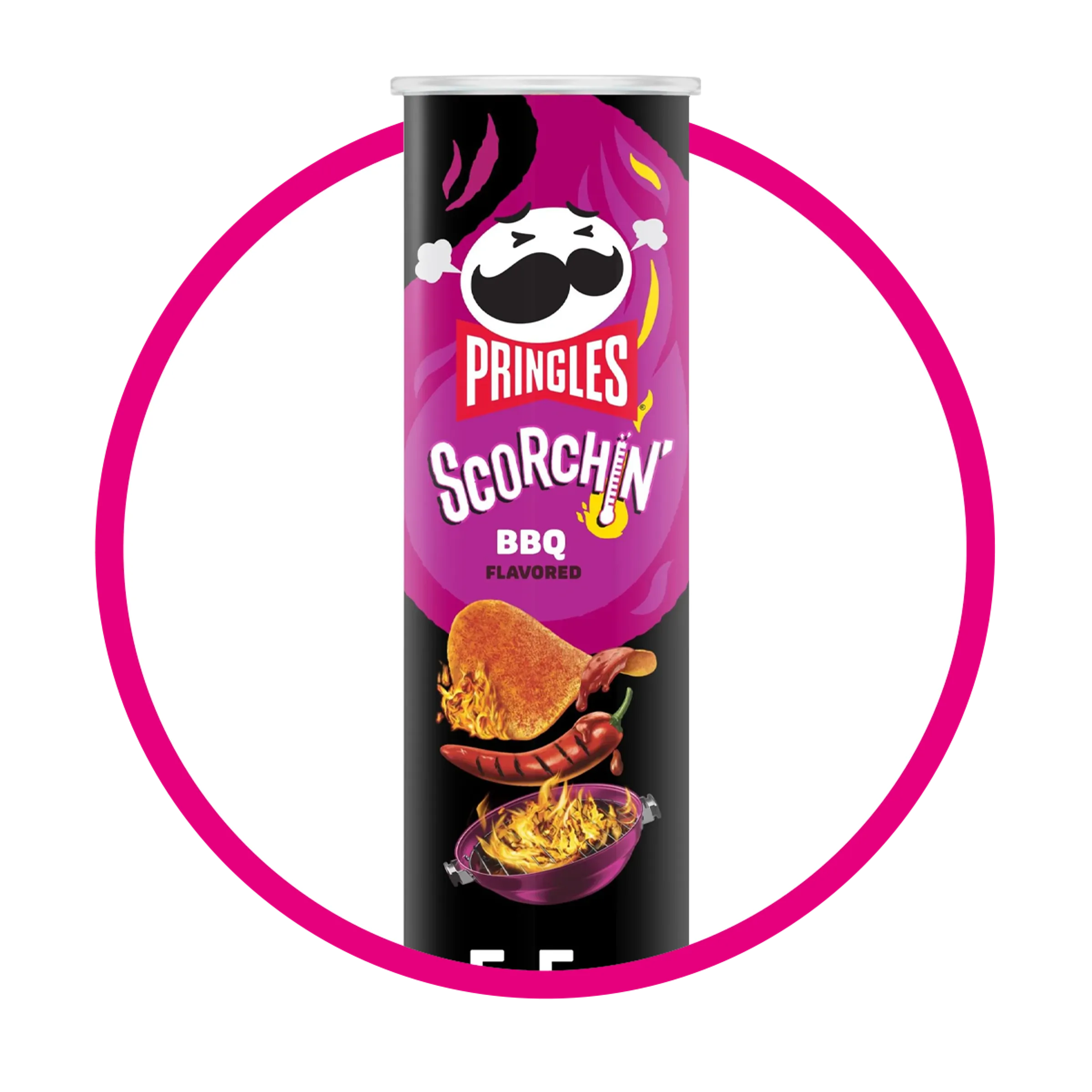 PRINGLES SCORCHING MEDIUM BBQ LATA 158G - KOKOROCAO | Dulces ...