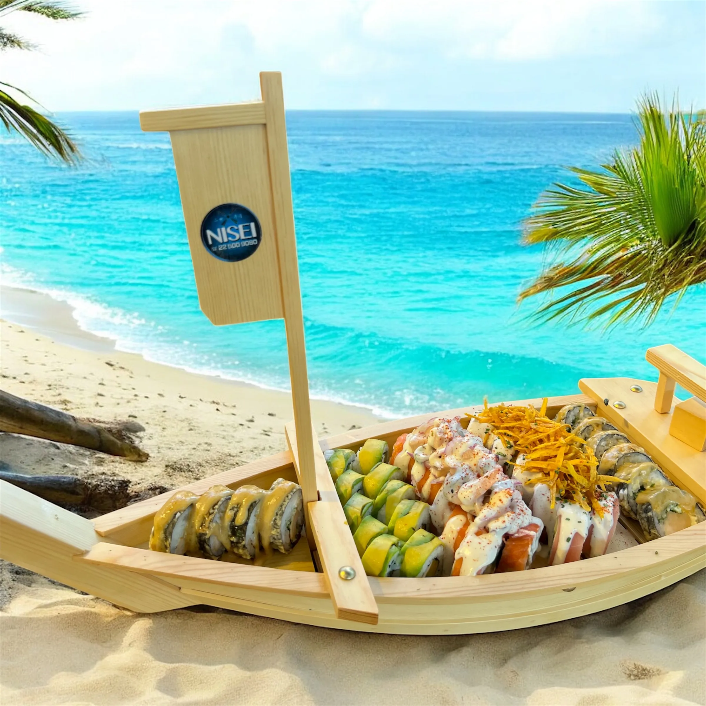 Barco Nisei 40 piezas - Nisei Sushi | Se convertirá en tu nueva adicción!