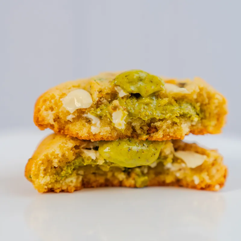 Crumble Cookie Pistacho y Chocolate Blanco - Révéler | Cafetería y ...
