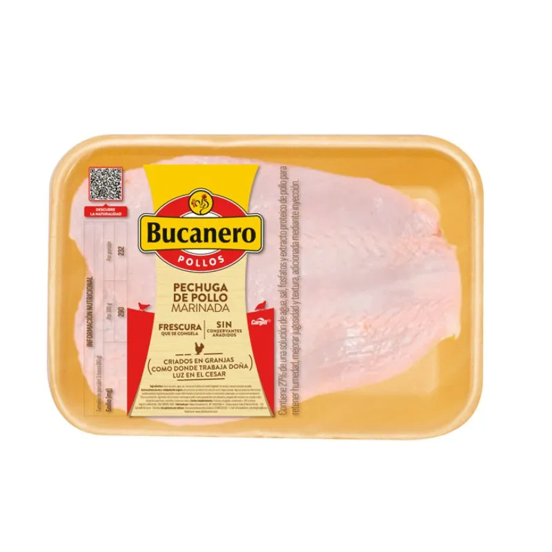PECHUGA DE POLLO BUCANERO MARINADA BANDEJA X KILO - Supermercados La 80 ...