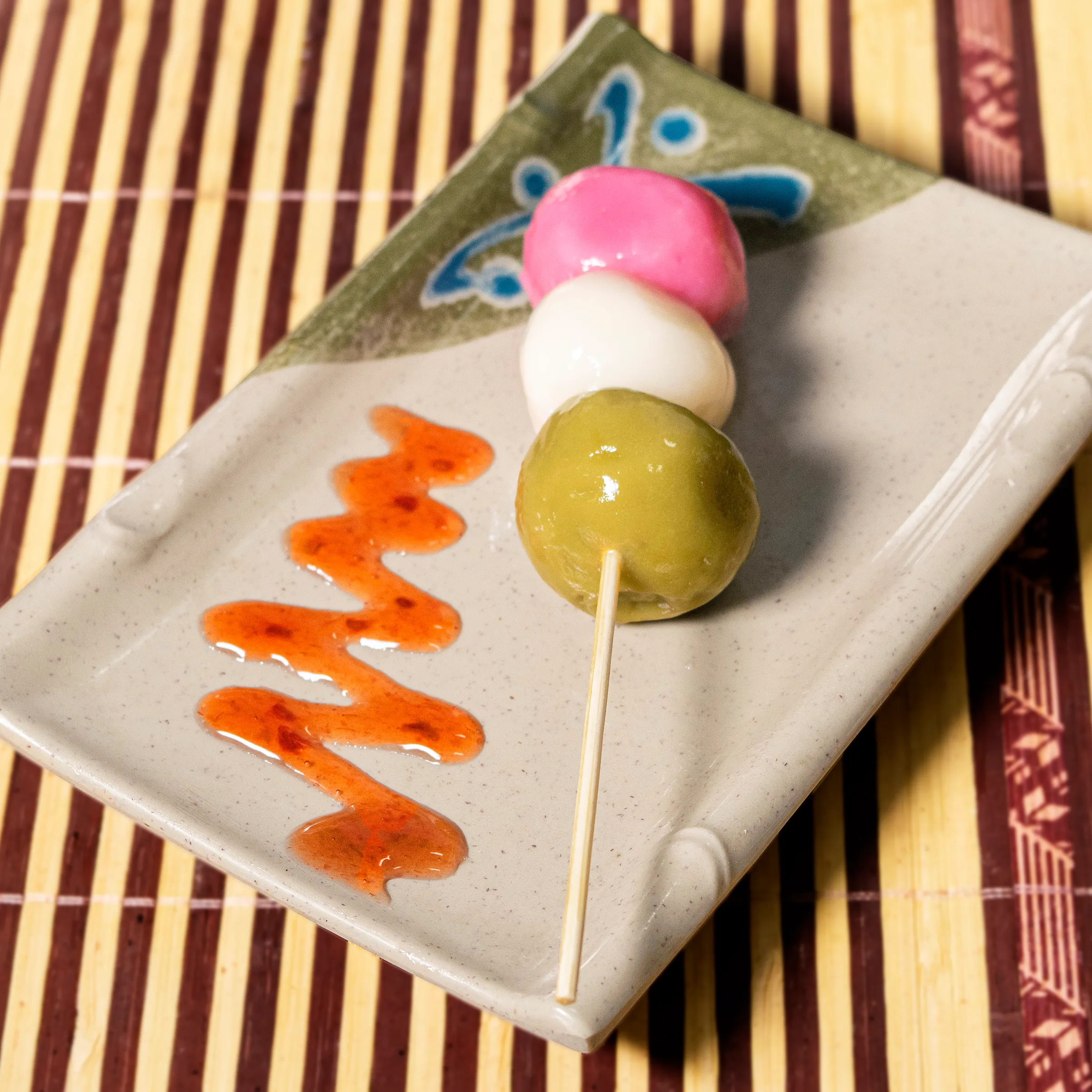 3 Dangos - Dulces Rufiko | Pastelería japonesa