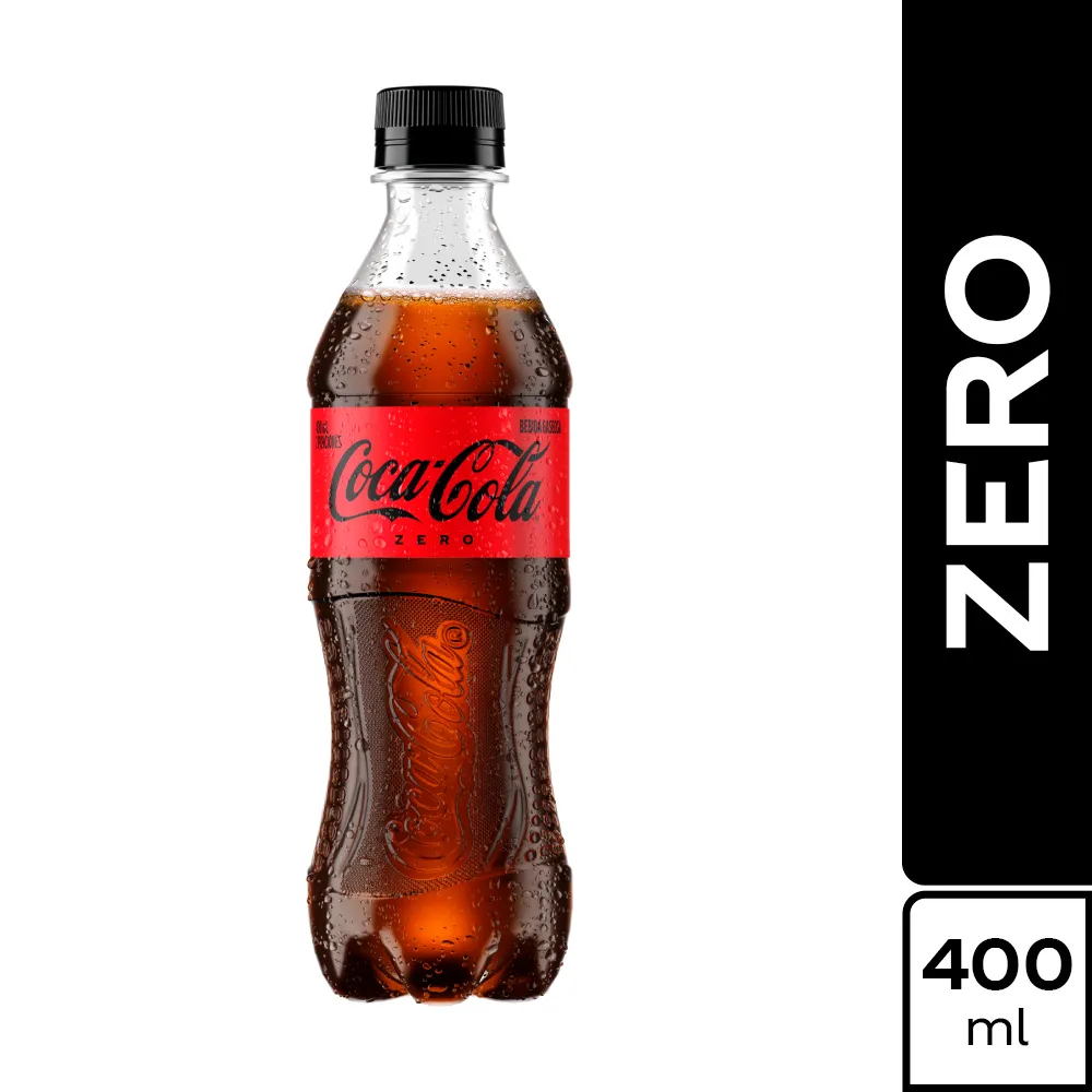 Gaseosa Coca-Cola Zero 400ml - Dos del Alma | Taquería