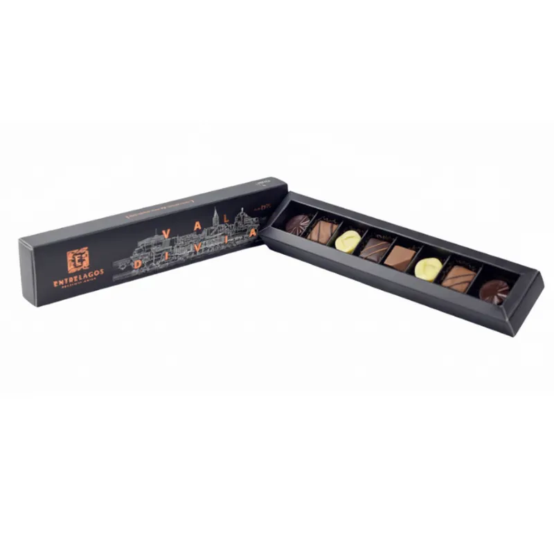 526 - Surtido de bombones con licor 85 gr. - Chocolatería Entrelagos ...