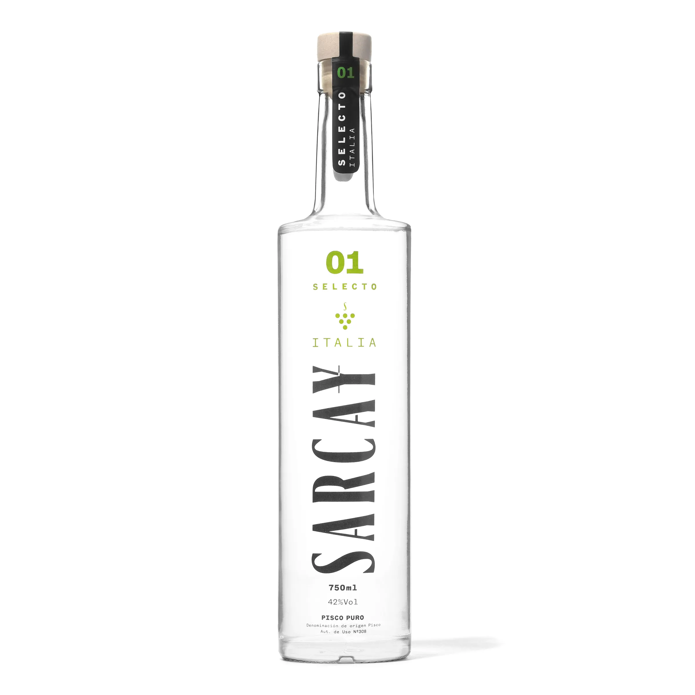 Pisco Sarcay Selecto Puro Italia 750 ml - Tambo | Bar Premium. Tu bar ...
