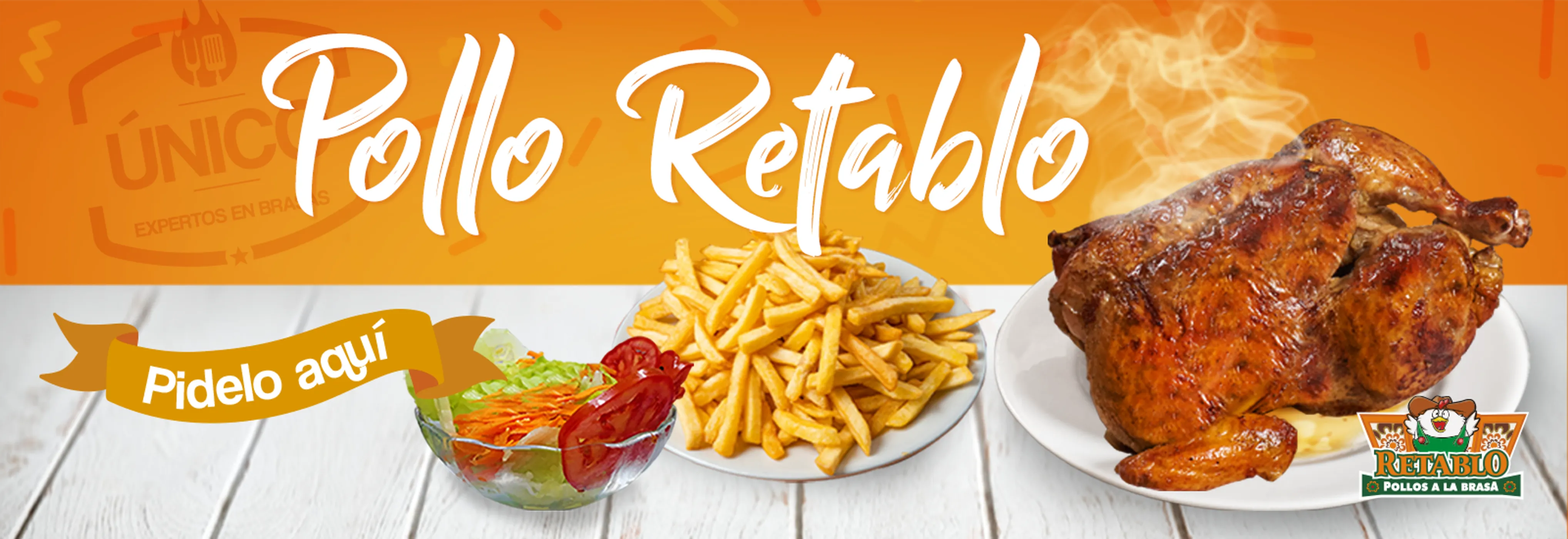 Retablo | Pollos a la brasa
