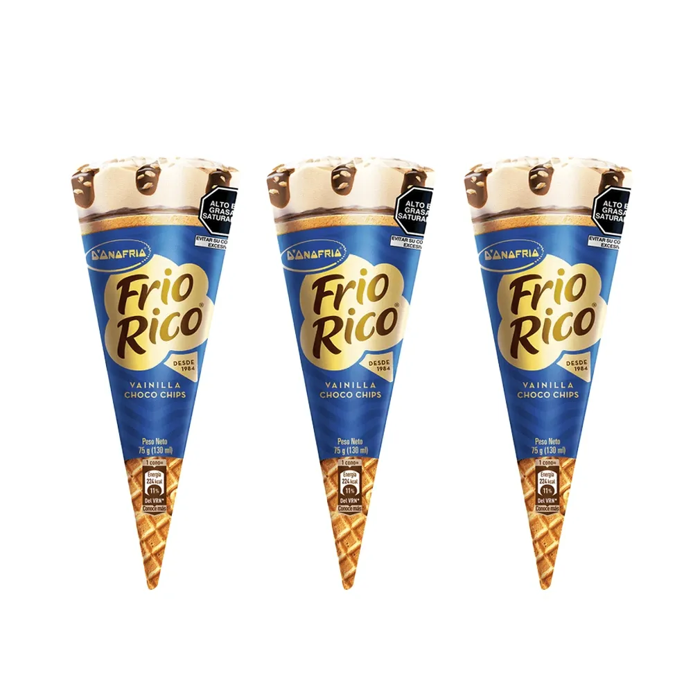 Pack 3 Helado Frio Rico Vainilla Helado X 120 Ml - Tambo | Cada vez más ...