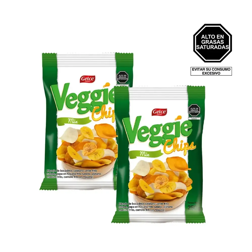 Pack (2 Mix Piqueo Veggie Chips x 250 Gr) - Tambo | Cada vez más cerca