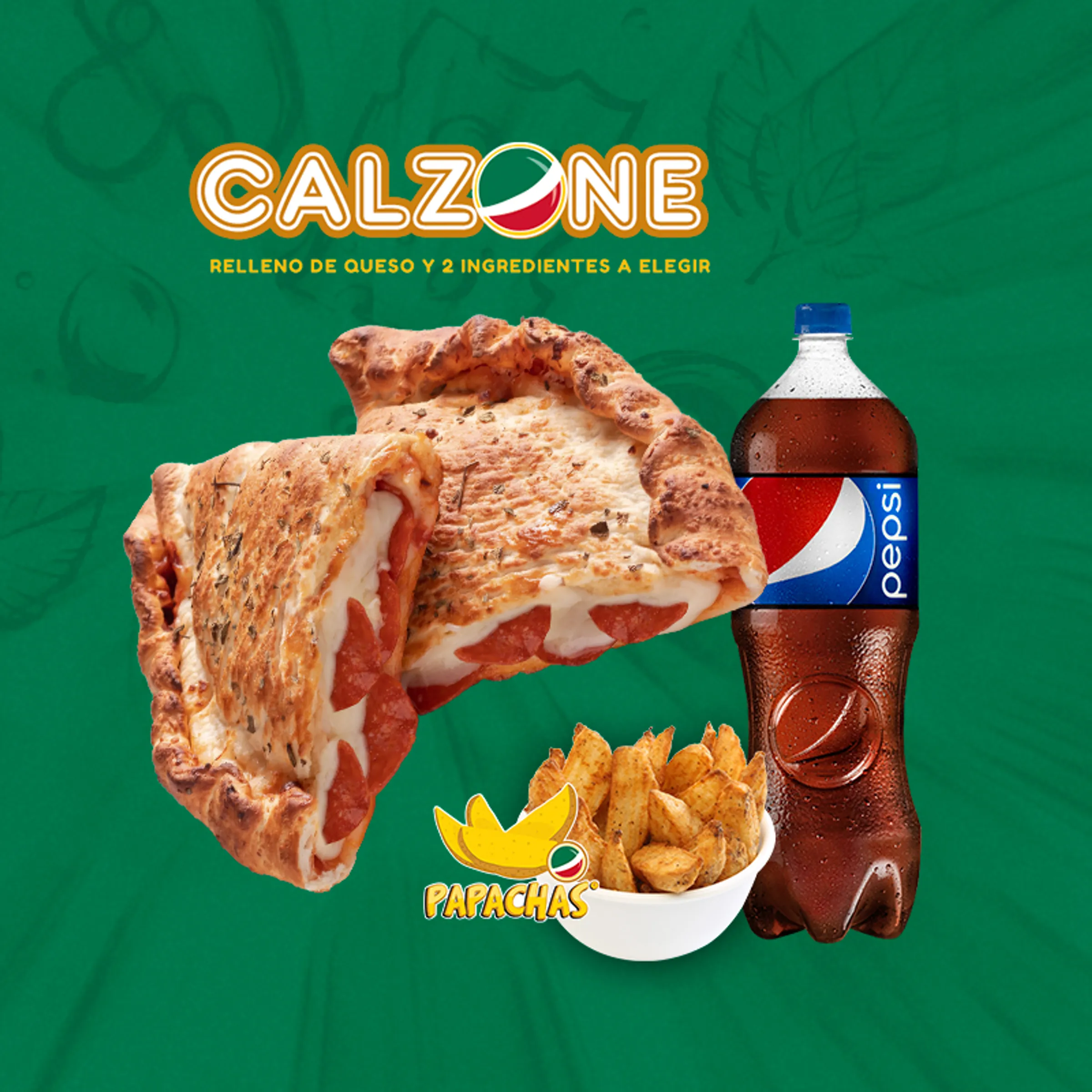 Combo calzone - Benedetti's Pizza a domicilio I comida rápida