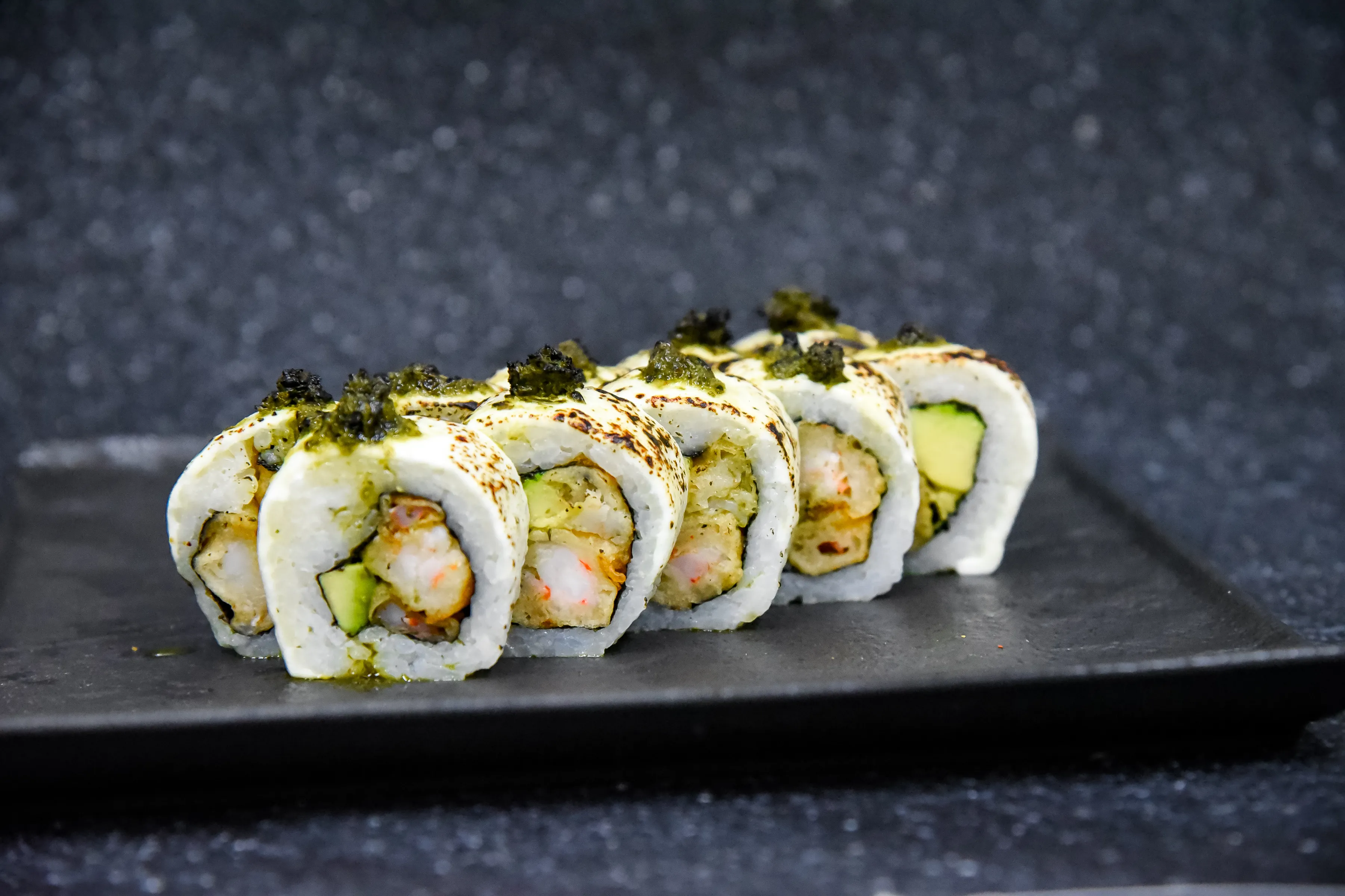 255-Shrimp Fire Rolls - TAMASHI SUSHI DELIVERY ONLINE