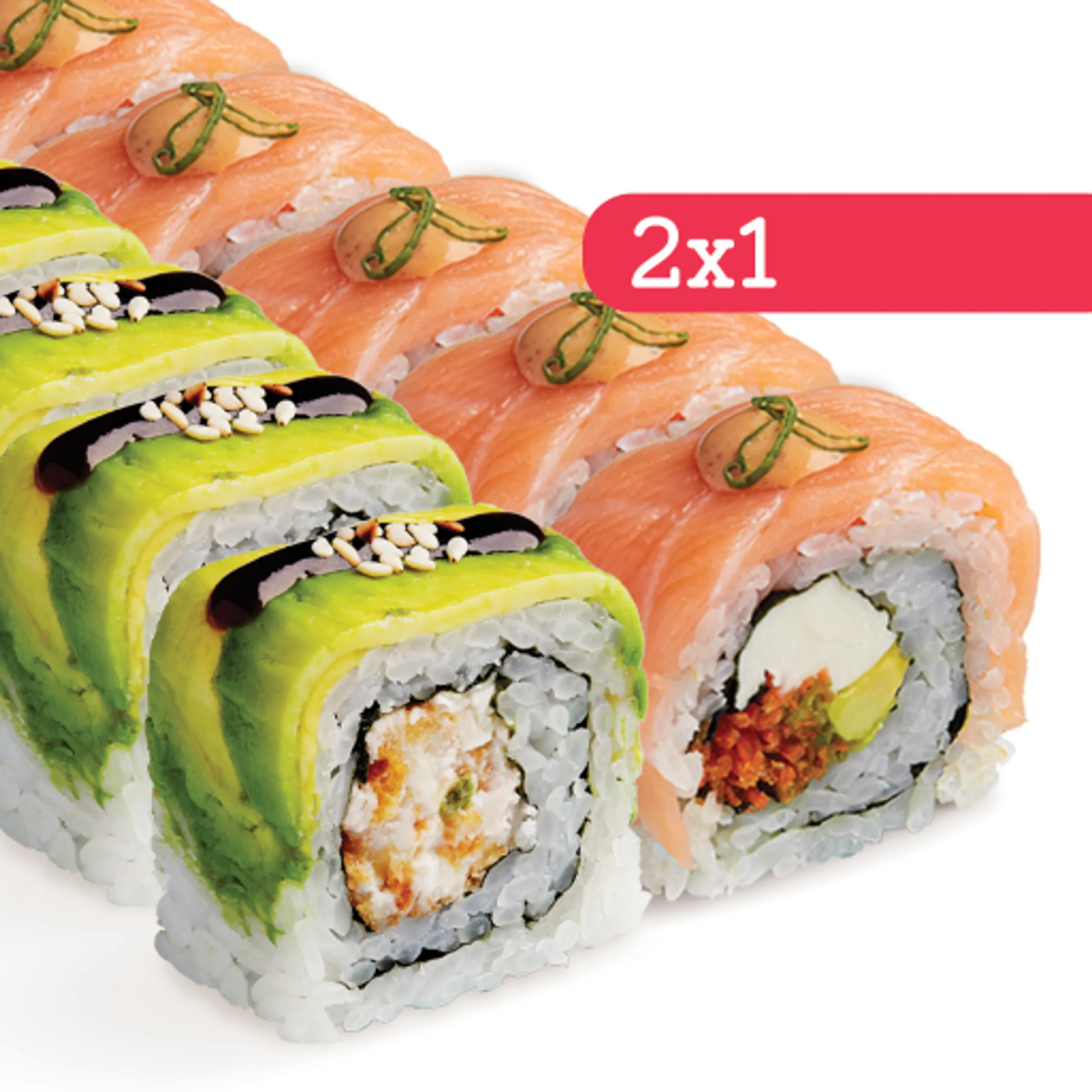 2x1 en Rollos Seleccionados - Sushiitto | Restaurante